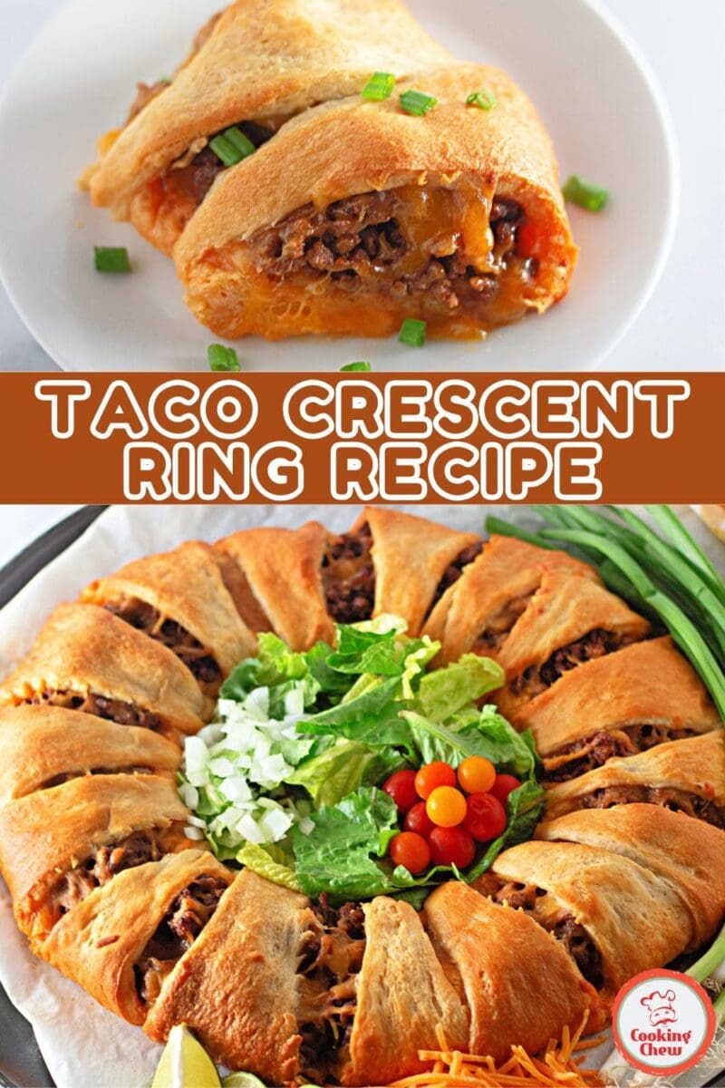 Easy Taco Crescent Ring Recipe for Parties and Family Dinners