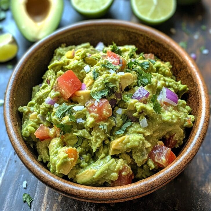 Mild Chunky Guacamole Recipe: Fresh, Flavorful, and So Easy!