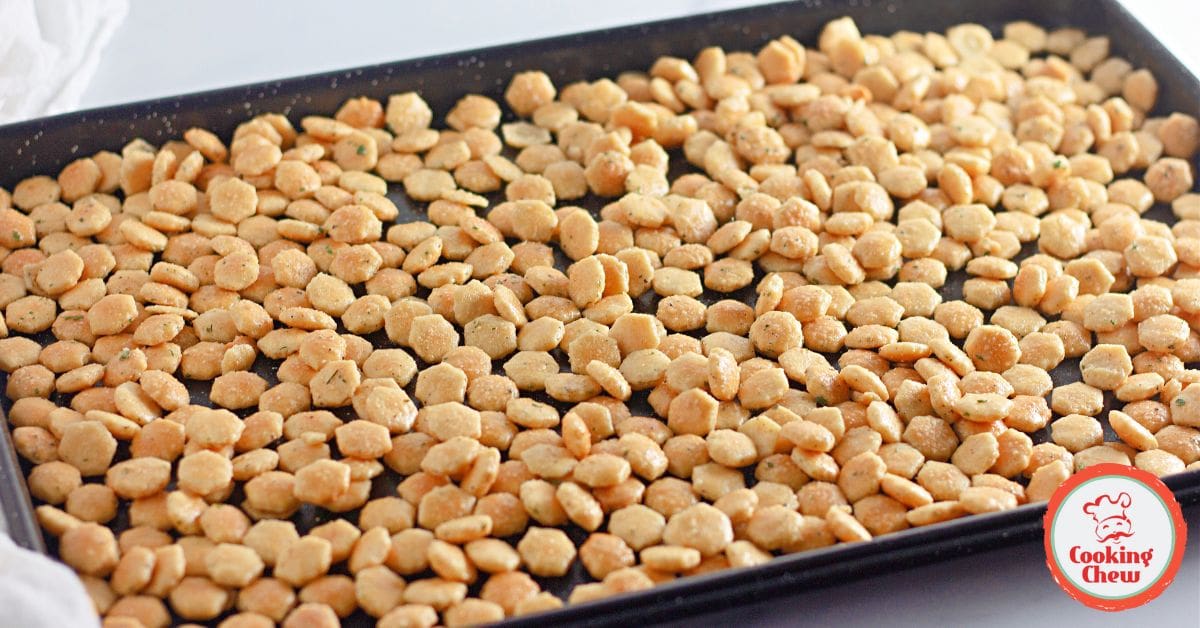 Easy Ranch Oyster Crackers Recipe - Zesty & Crunchy Snack