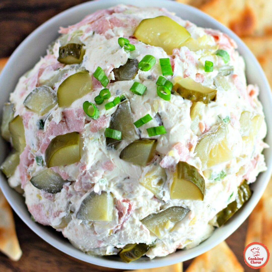 Tangy Dill Pickle Dip - Ready in 5 Minutes!
