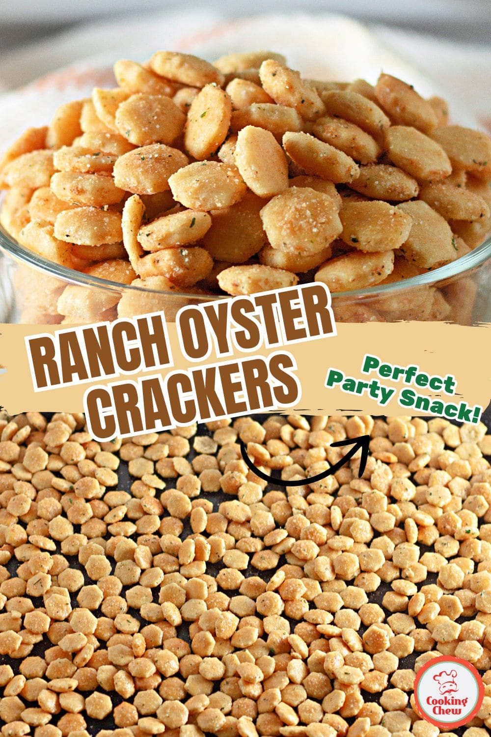 Easy Ranch Oyster Crackers Recipe - Zesty & Crunchy Snack