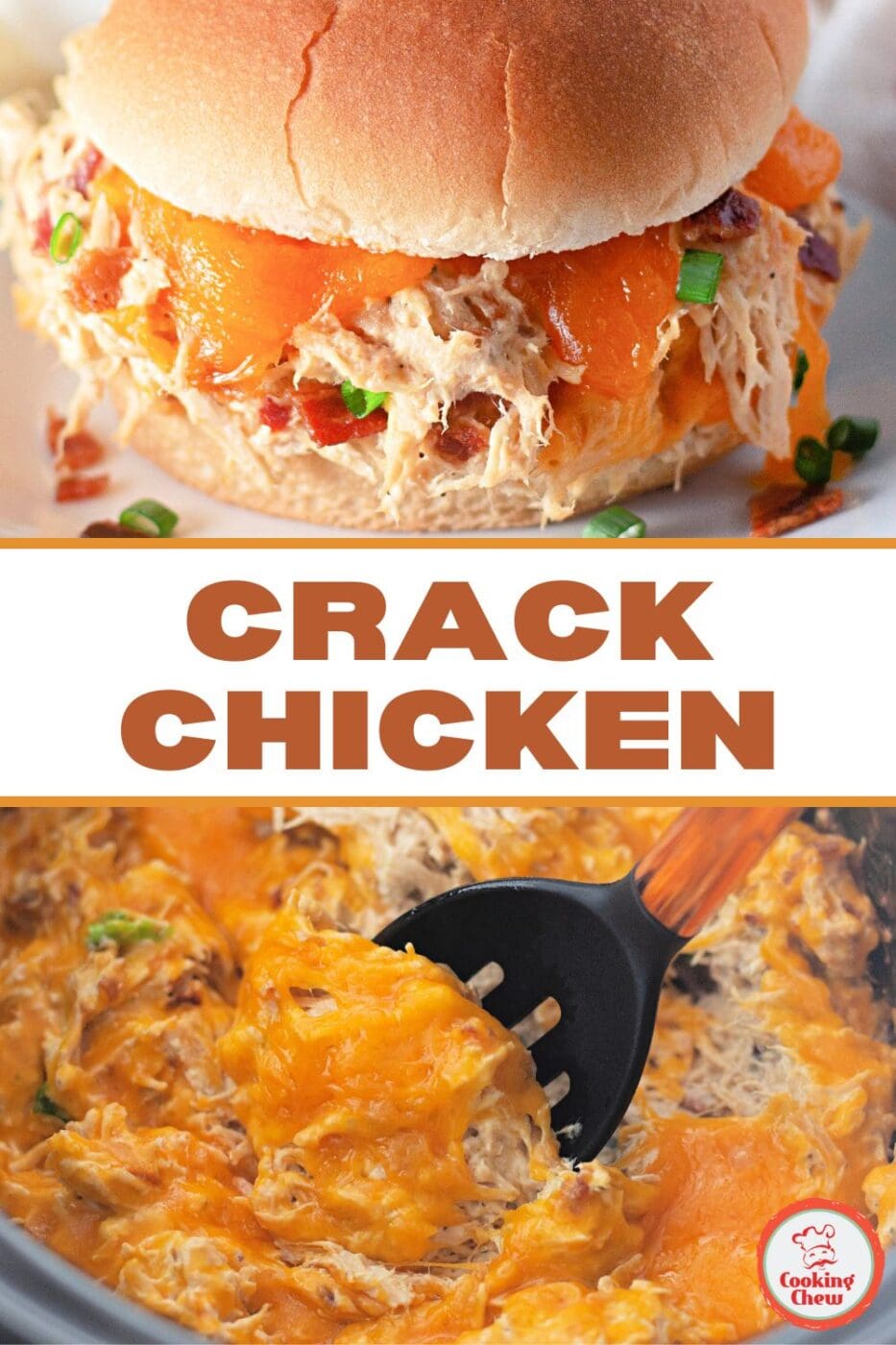 Slow Cooker Crack Chicken Recipe - Creamy, Cheesy, Irresistible