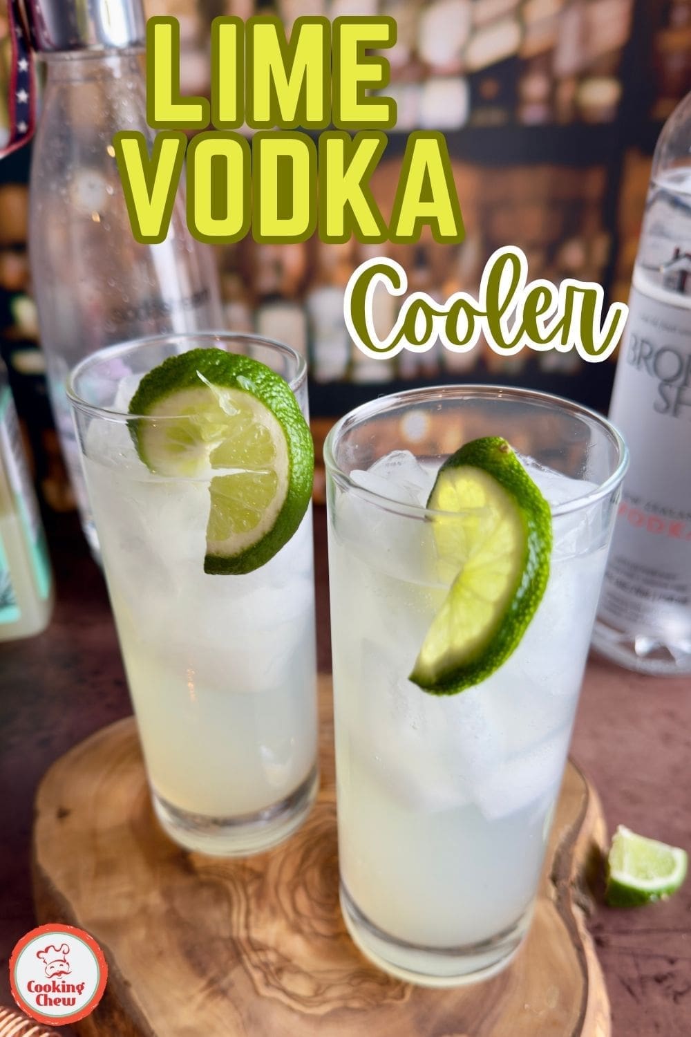 Easy Lime Vodka Cooler Recipe – Light & Bubbly Cocktail