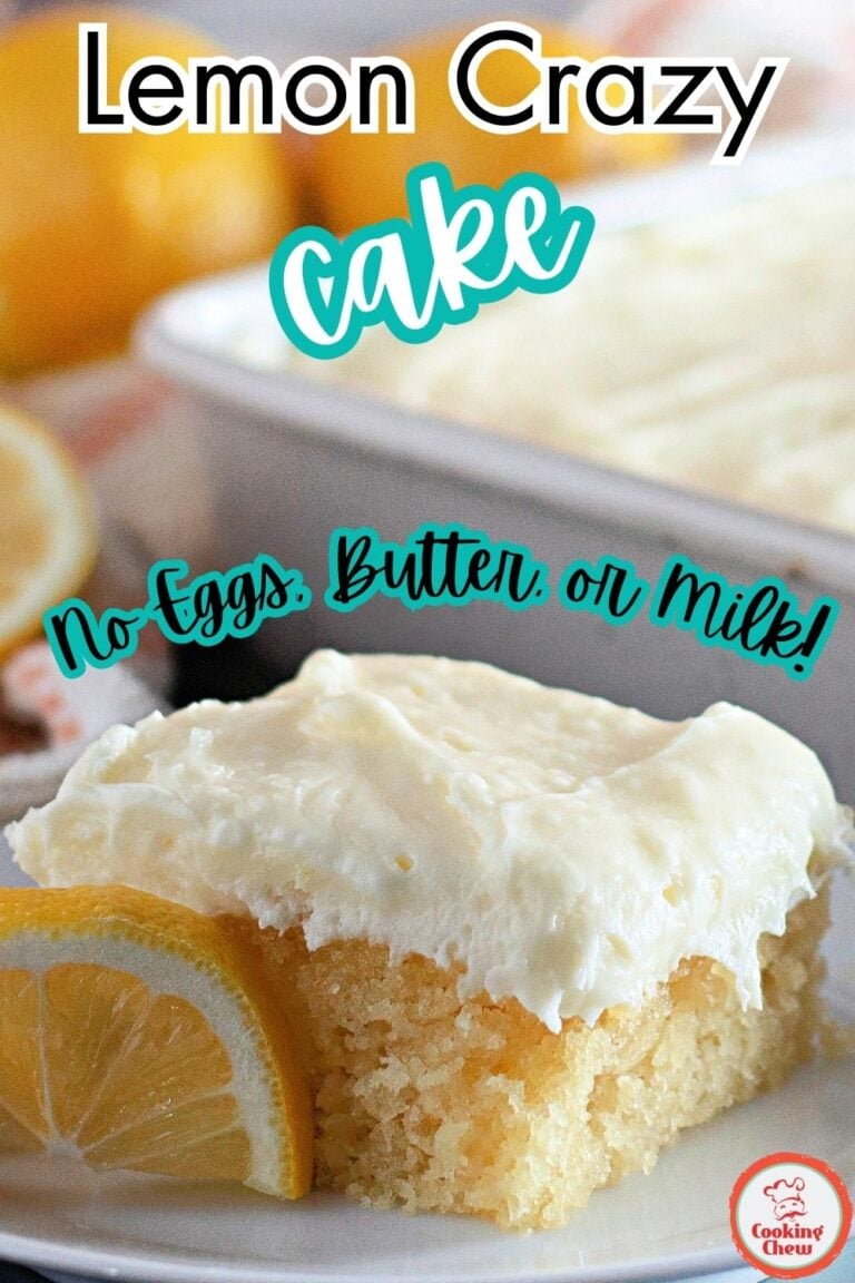 Lemon Crazy Cake – Easy Eggless & Dairy-Free Dessert
