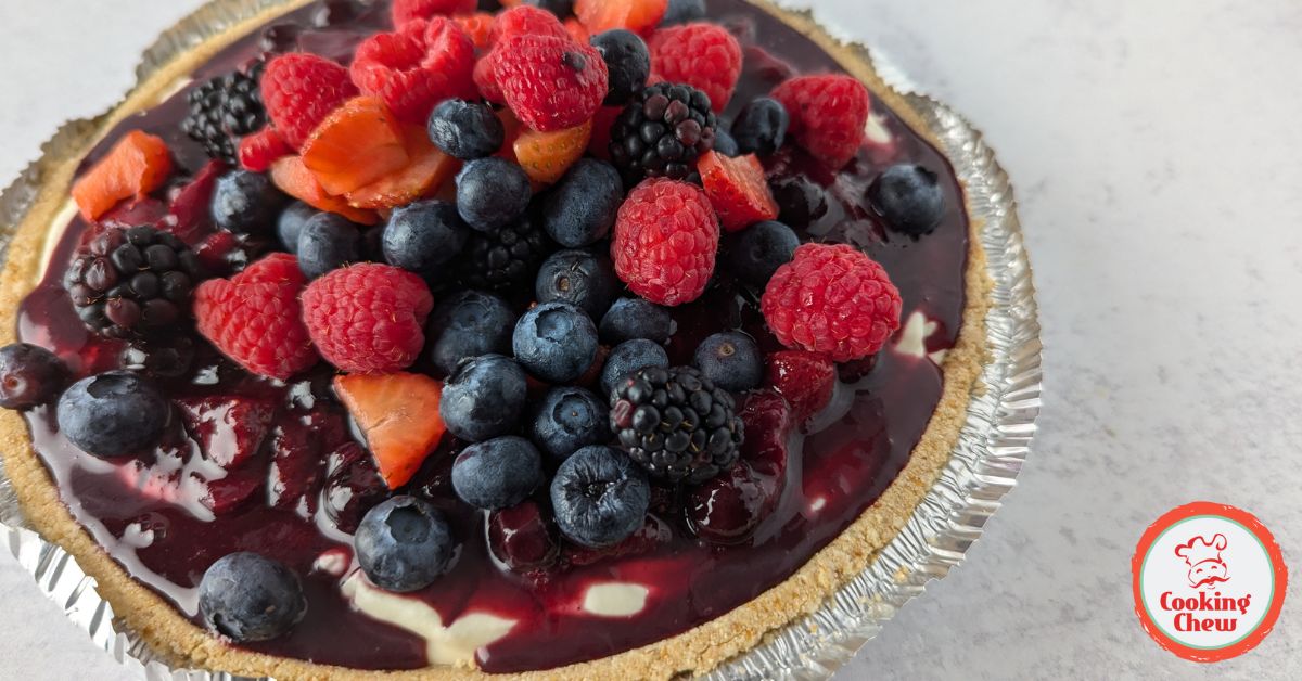 No-Bake Very Berry Cheesecake with Pretzel Crust – A Luxe Dessert