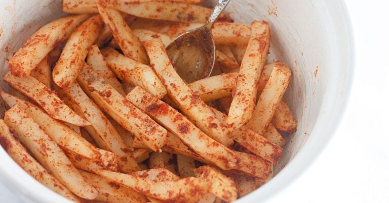Air Fryer Seasoned French Fries | Crispy Homemade Fries Recipe