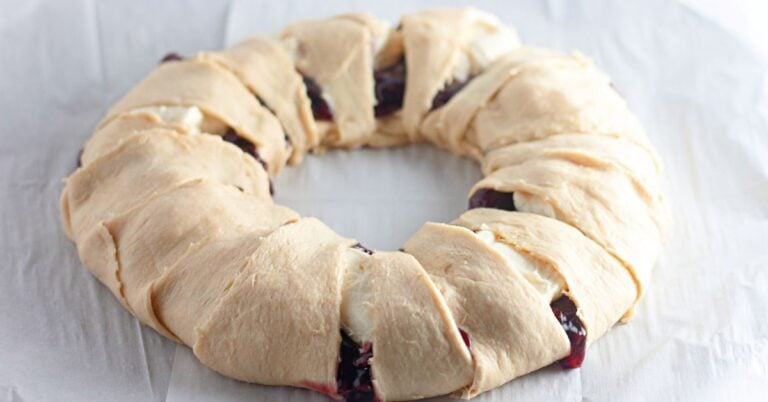 Raspberry Crescent Ring | Quick & Impressive Dessert Recipe