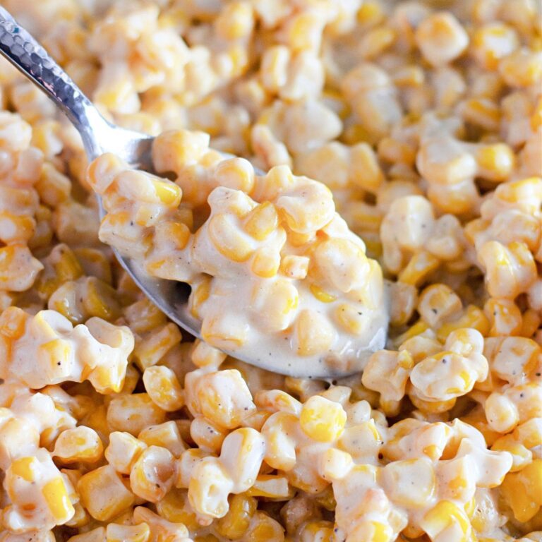 Skillet Creamed Corn Recipe | Easy Cream Cheese Corn on the Stovetop