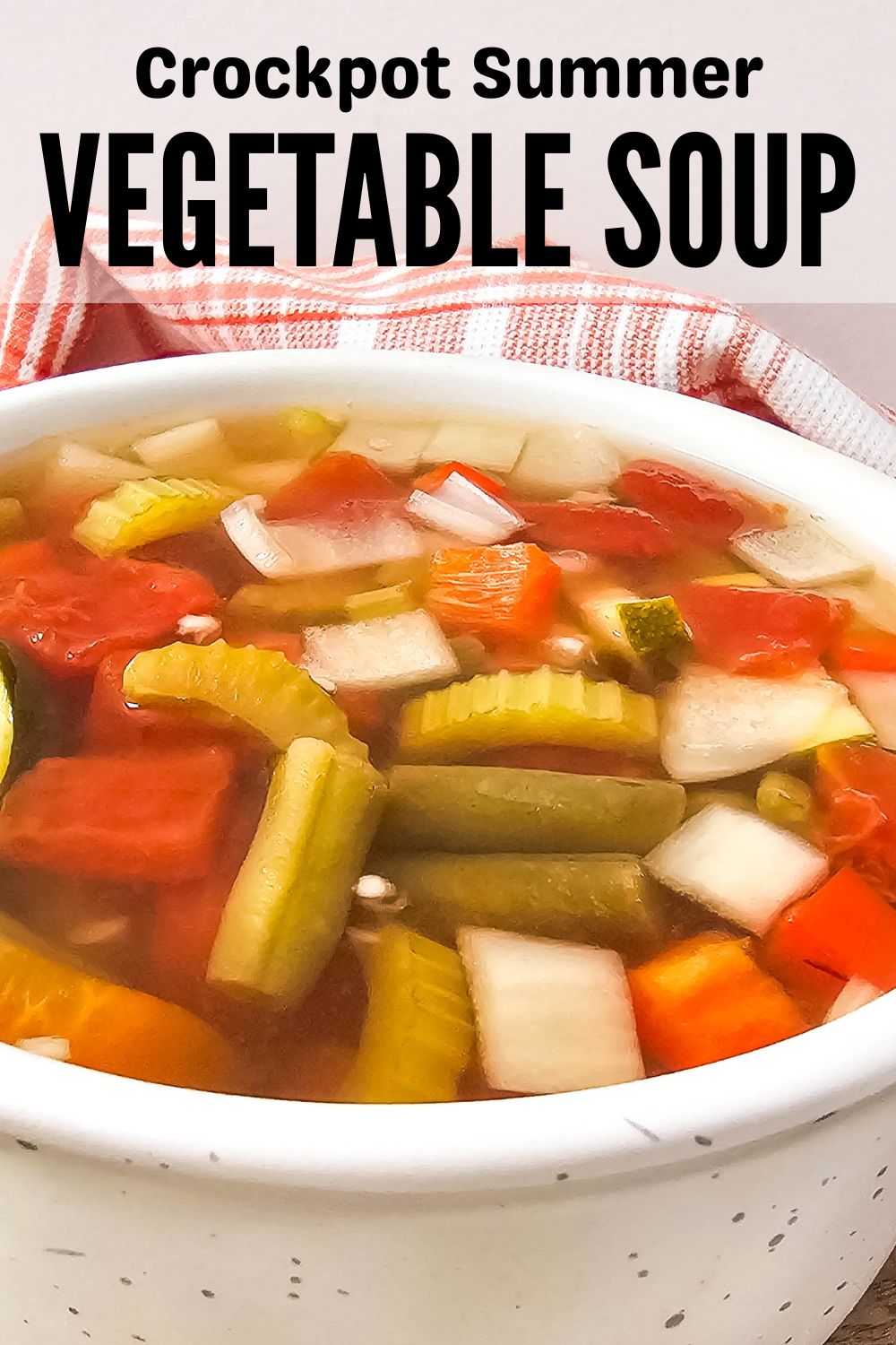 Crockpot Summer Vegetable Soup – Fresh & Easy Slow-Cooker Recipe