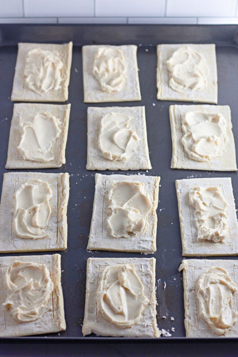 Cherry Danishes Recipe – Easy Puff Pastry with Cream Cheese & Cherries