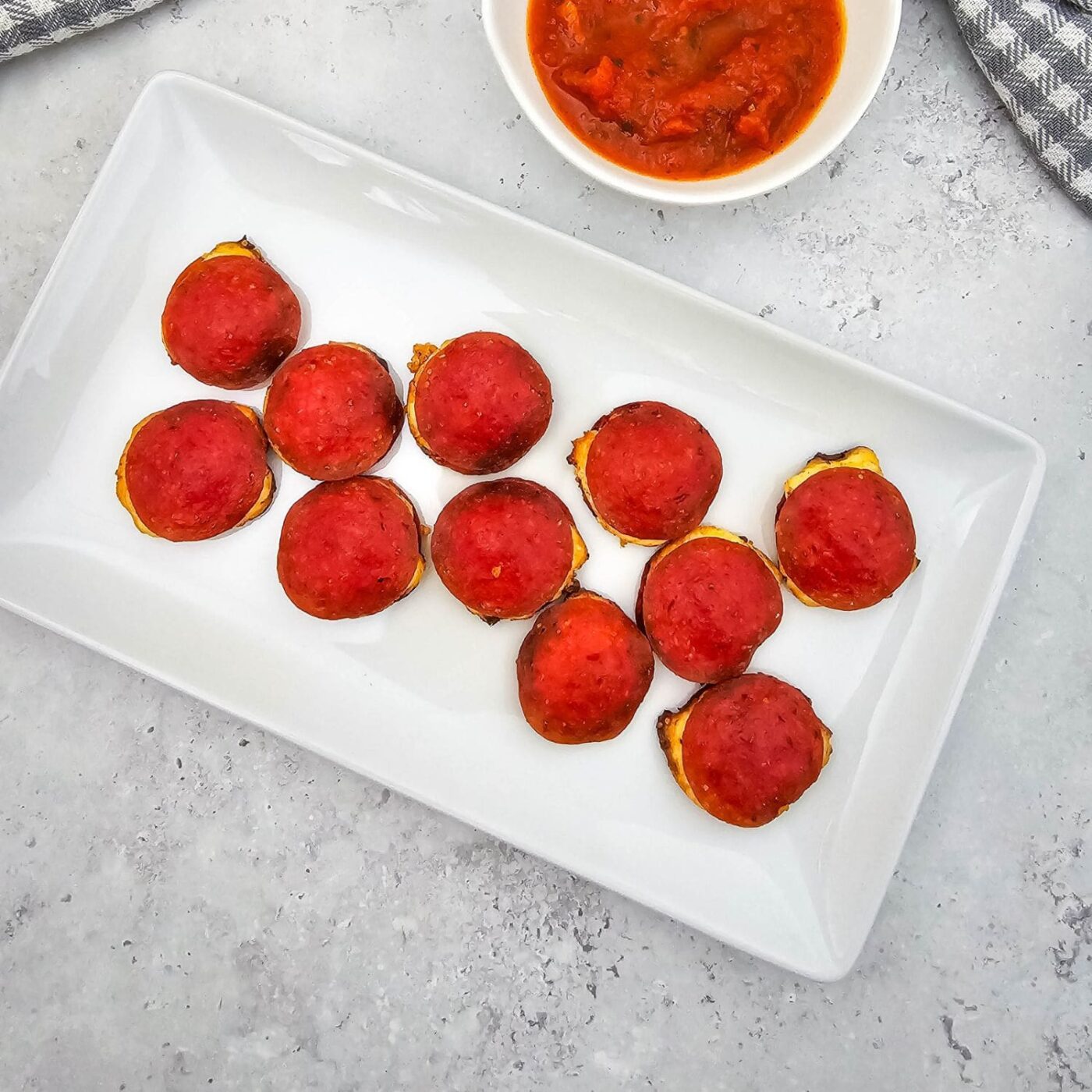 Cream Cheese Pepperoni Snack Recipe - Low Carb Appetizer | CookingChew