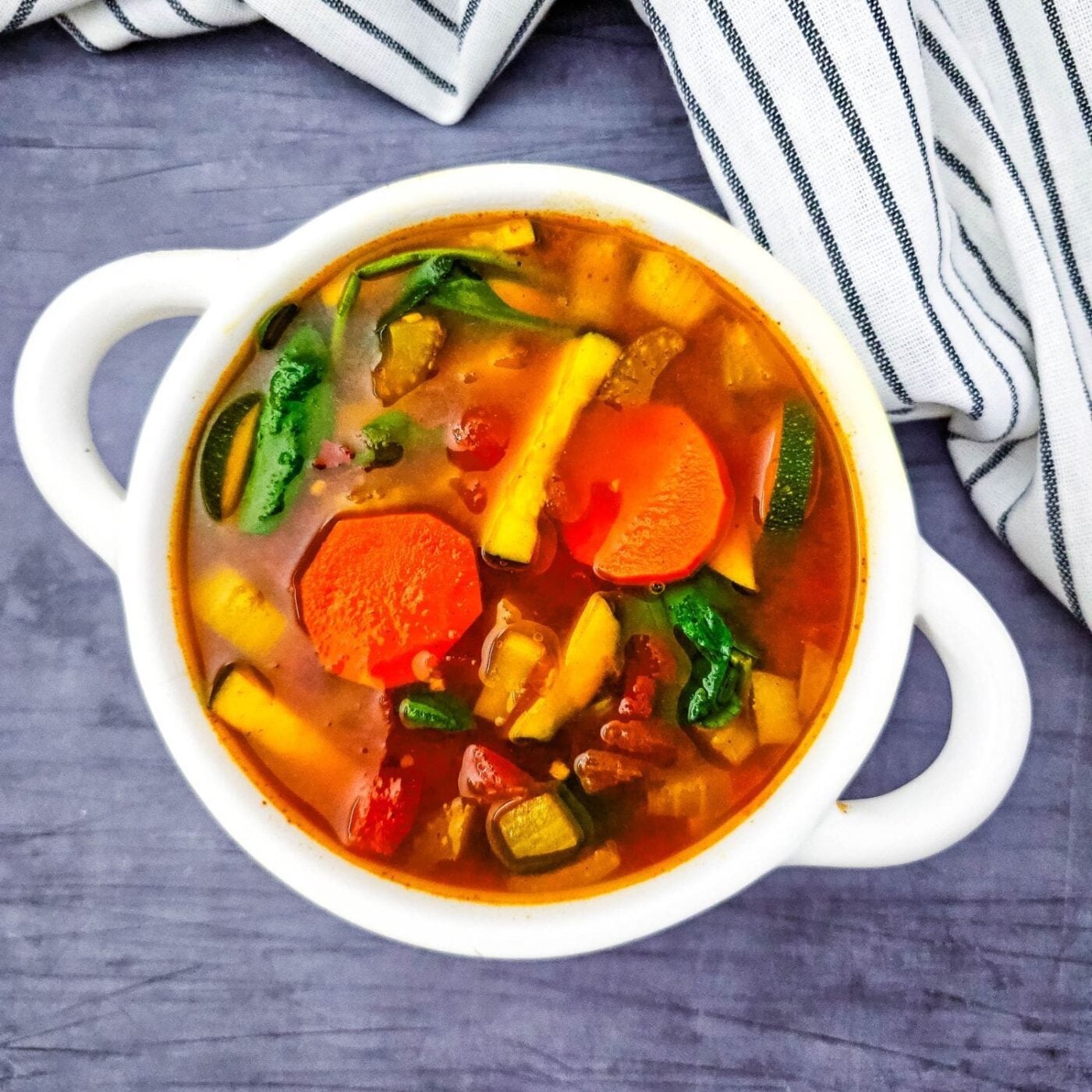 Spiced Moroccan Vegetable Soup | Easy & Healthy Recipe