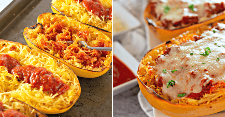 Stuffed Spaghetti Squash Recipe | An Easy & Healthy Dinner Idea