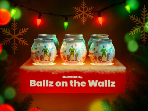 BuzzBallz LED Cooling Shelf With 6 Cocktails for $25