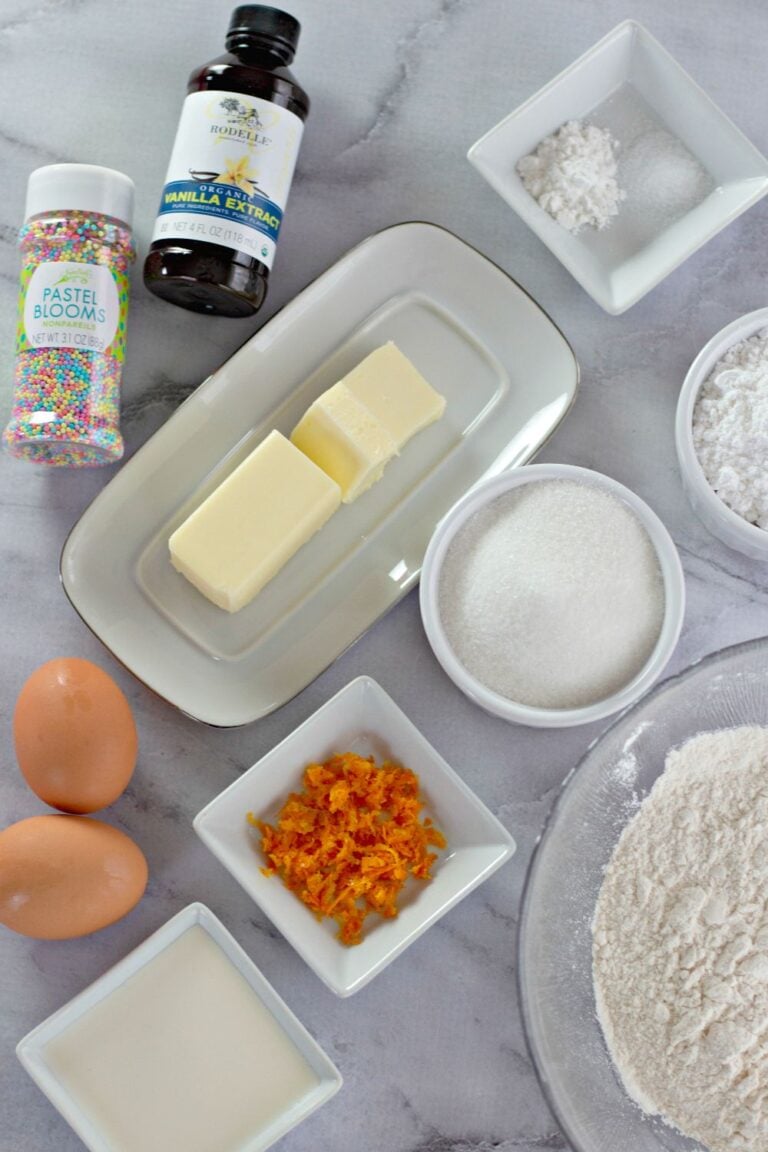 Orange Zest Sprinkle Cookies for Easter or Any Springtime Brunch ...
